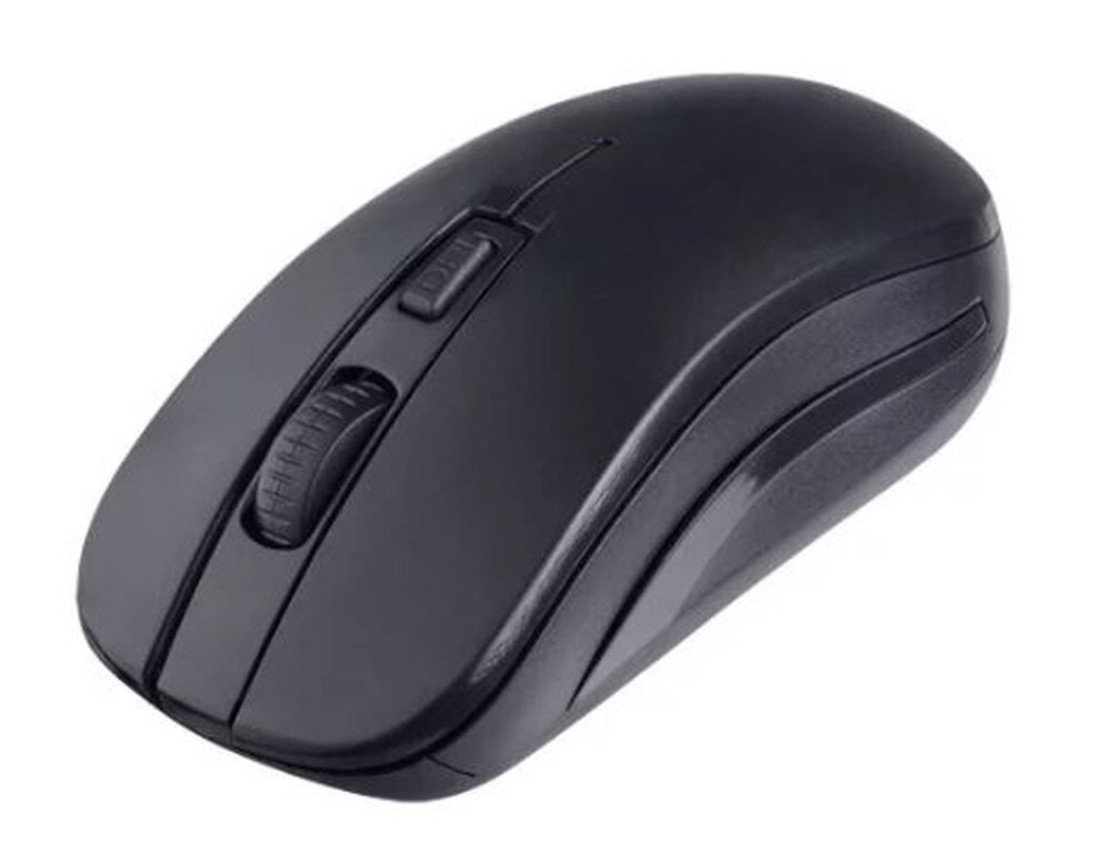 Мышь беспроводная Perfeo POINTER, 4 кн, DPI 800-2400, USB, чёрная (PF_A4498)