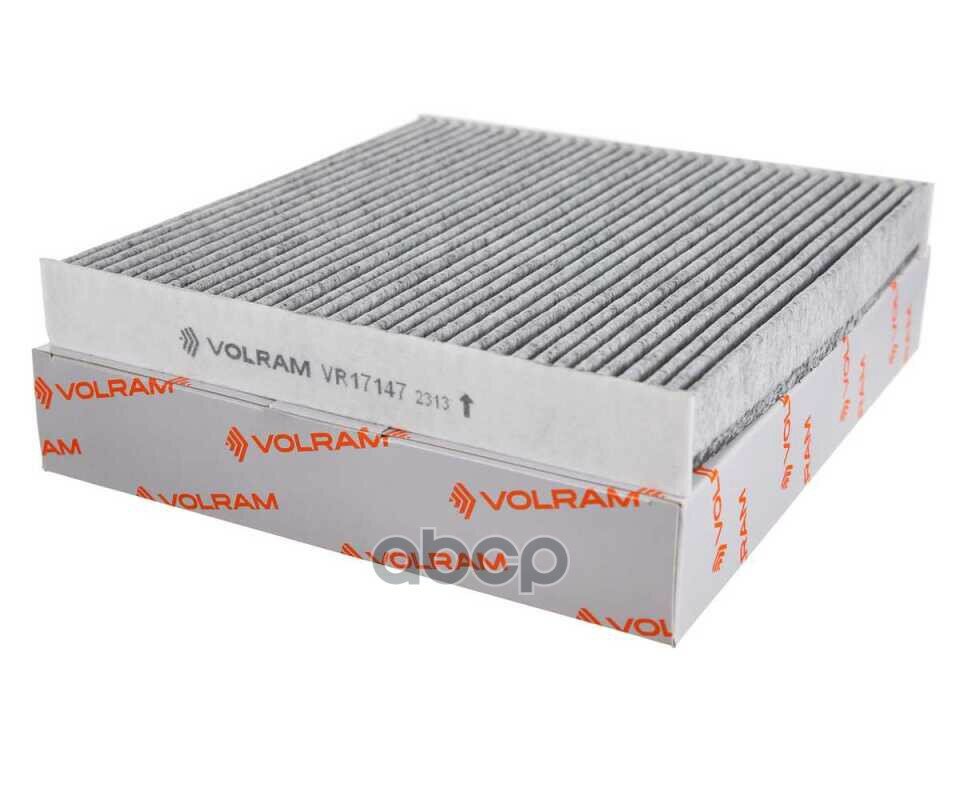Фильтр салонный HONDA CR-V III 2.0-2.4 07-, GREAT WALL HOVER H6 1.5-2.4 11-, угол. VOLRAM арт. VR17147