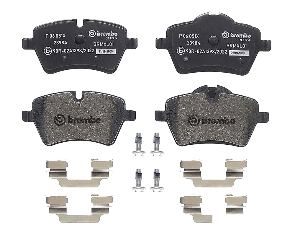BREMBO P 06 051X колодки тормозные дисковые Mini (Мини) Mini (Мини) (r56) cooper s john cooper works 2012-2013