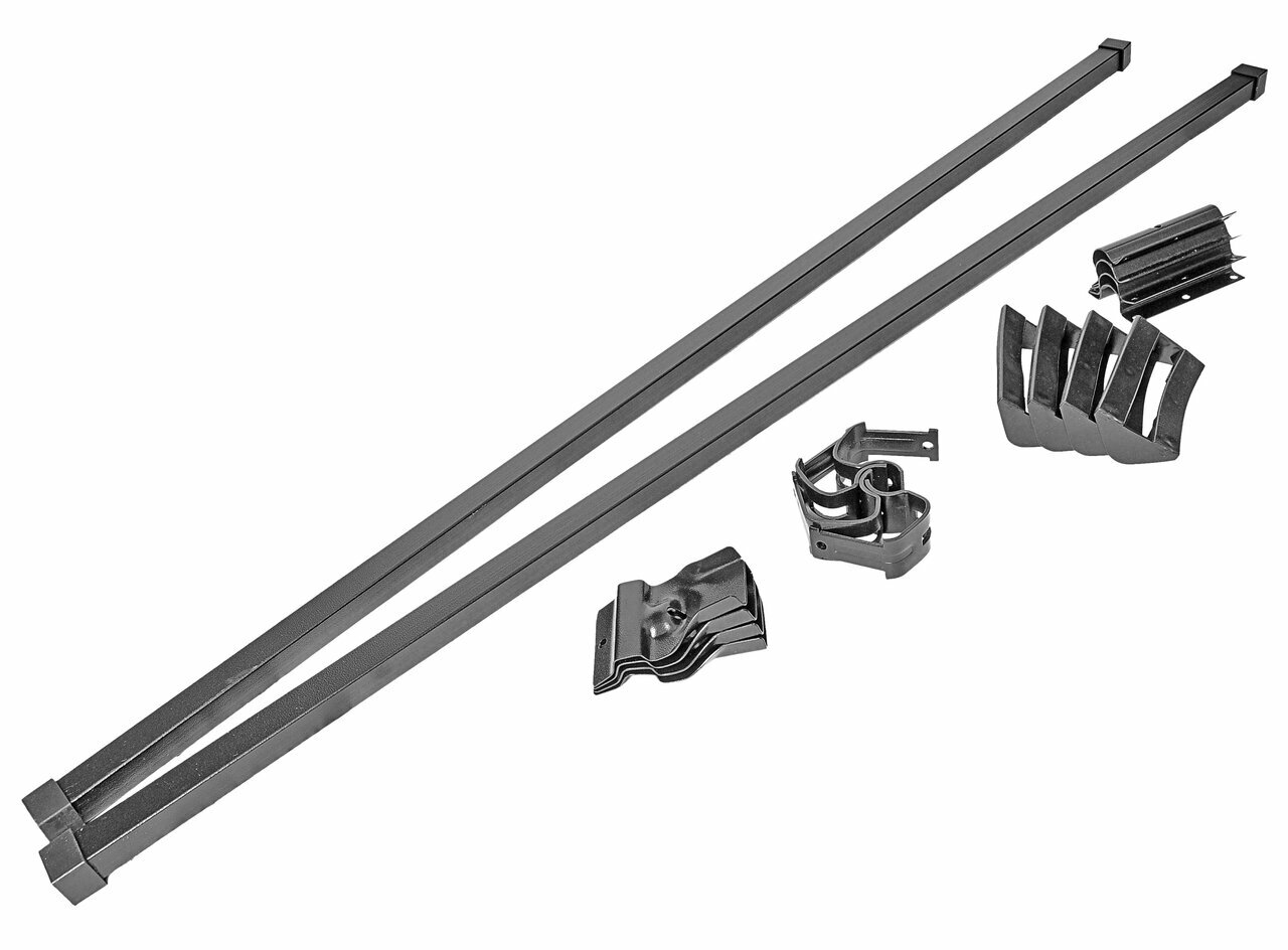 Багажник CHEVROLET Niva (ВАЗ-2123) прямоугольный сталь (пластик) комплект муравей