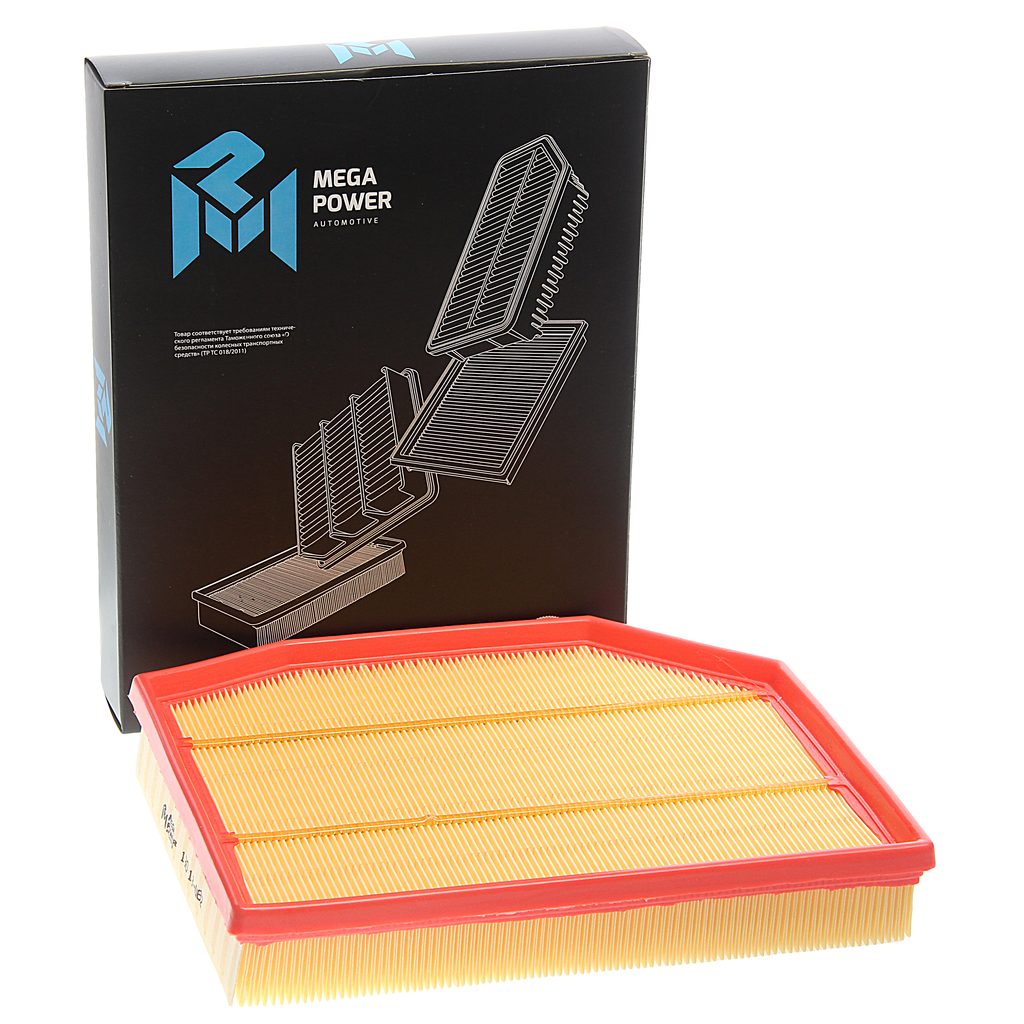 Фильтр воздушный BMW X3 (E83), Z4 (E85, E86) (N46/N52) MEGAPOWER