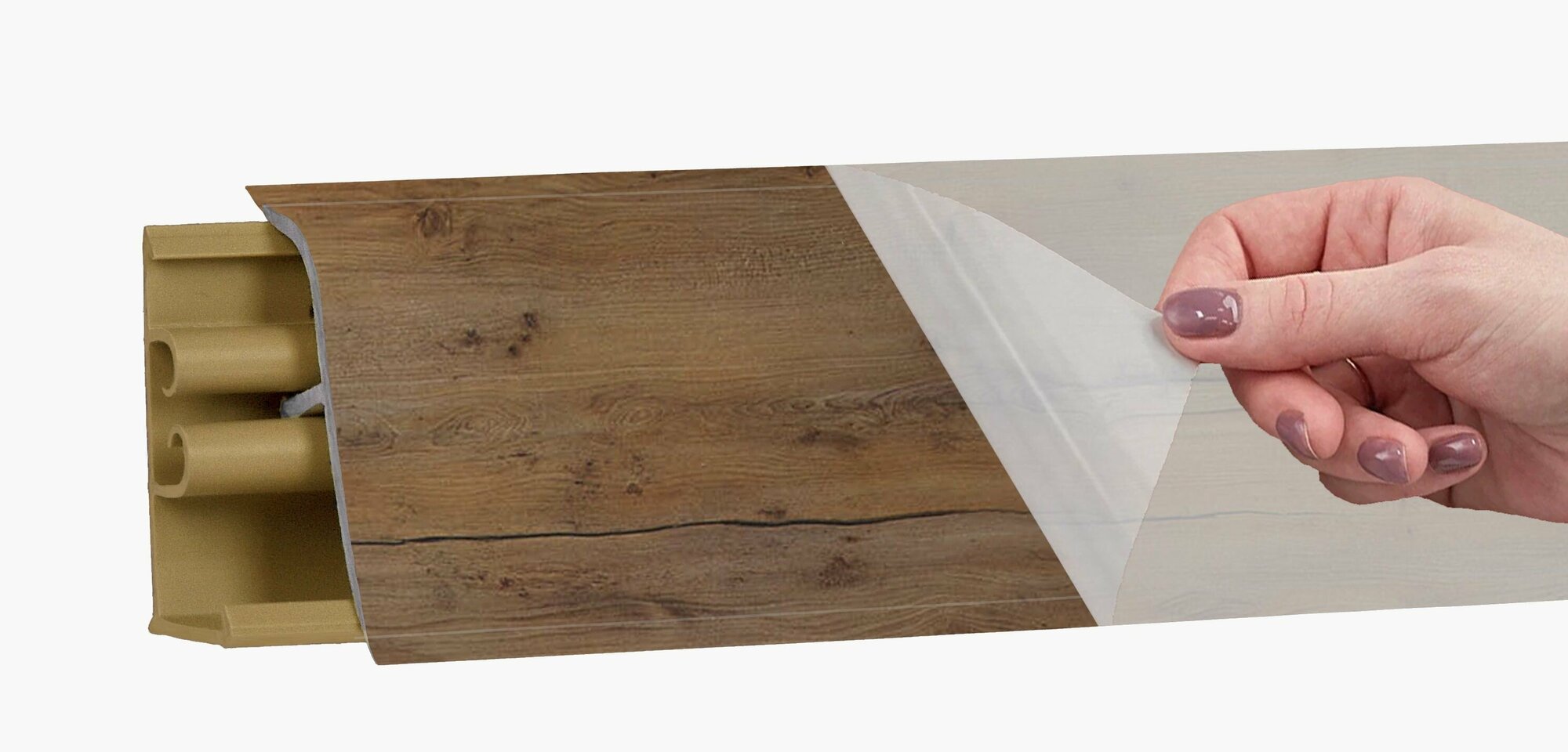 Плинтус для столешницы 38мм