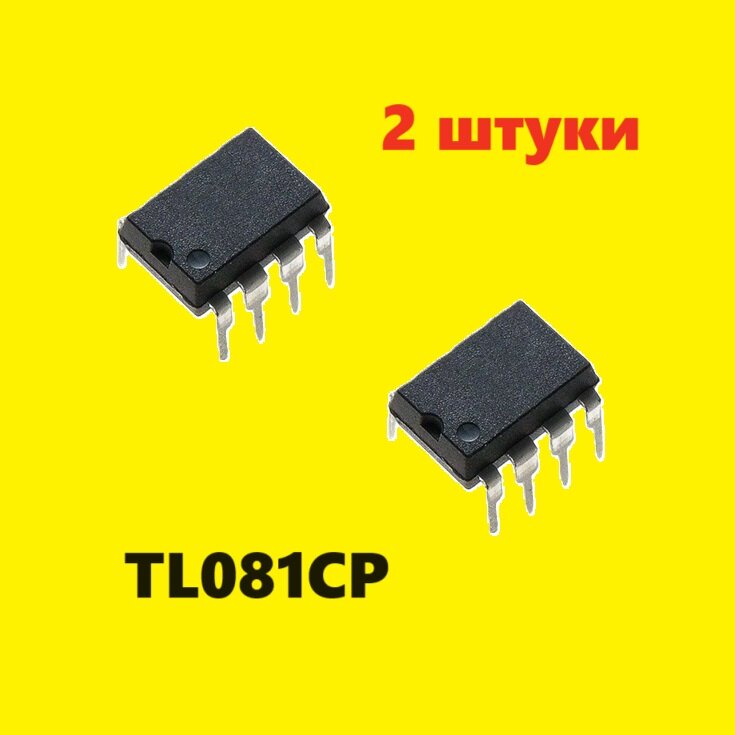 TL081CP микросхема (2 шт.) корпус DIP-8 аналог AN1081 схема ECG857M характеристики, цоколевка datasheet HA17080