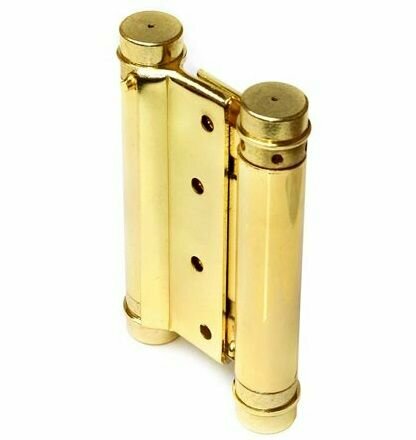 Петля пружинная двойная Amig-3037-75 (латунь)