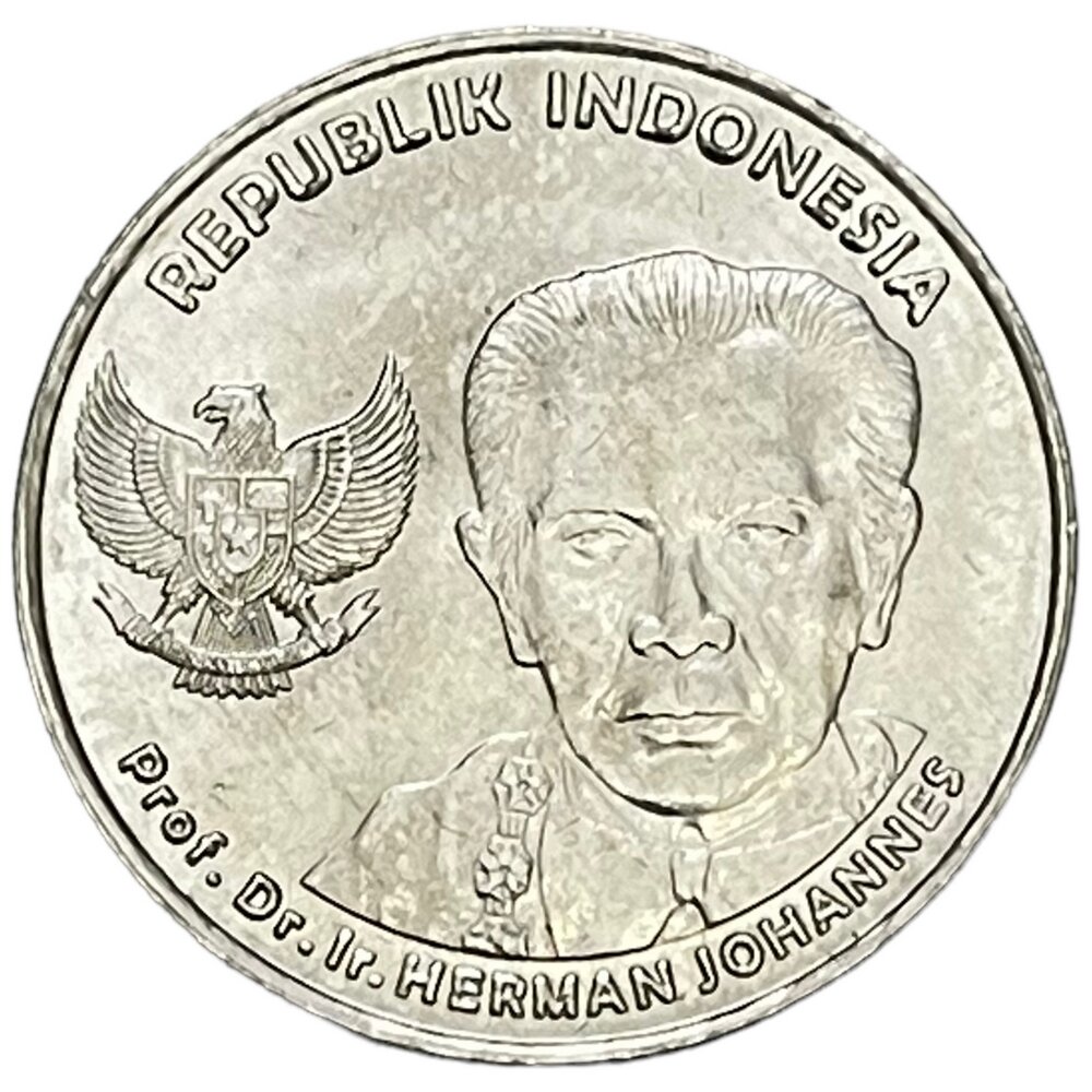 Индонезия 100 рупий 2016 г. (Герман Йоханнес)