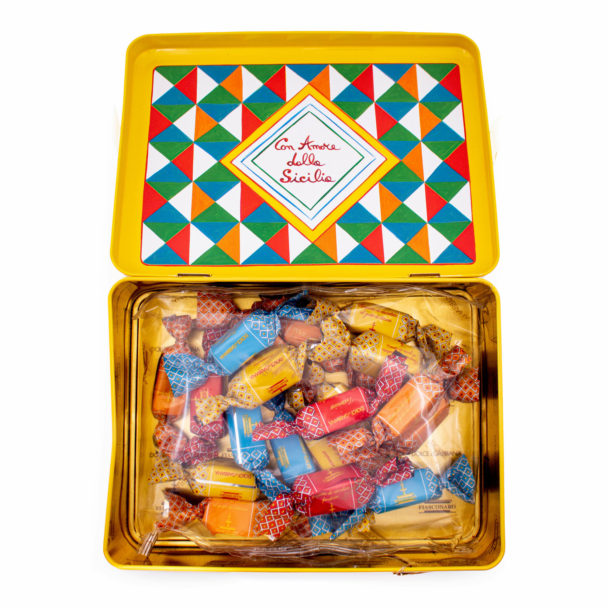 Нуга мягкая ассорти DOLCE&GABBANA, 0,250 кг (ж/б шкатулка)