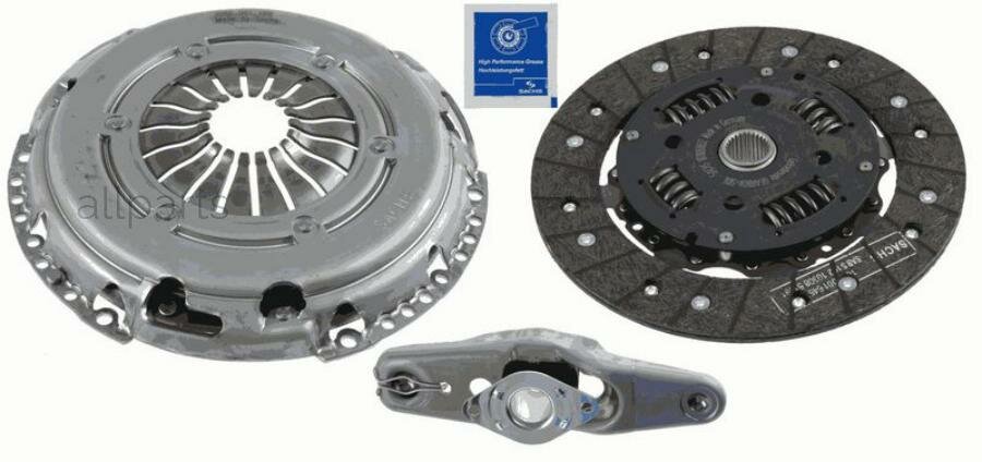 SACHS 3000950019 Ккт сцепления\ Audi A2/A3 VW Bora/Golf/Passat 16/FSi/20SDi 02