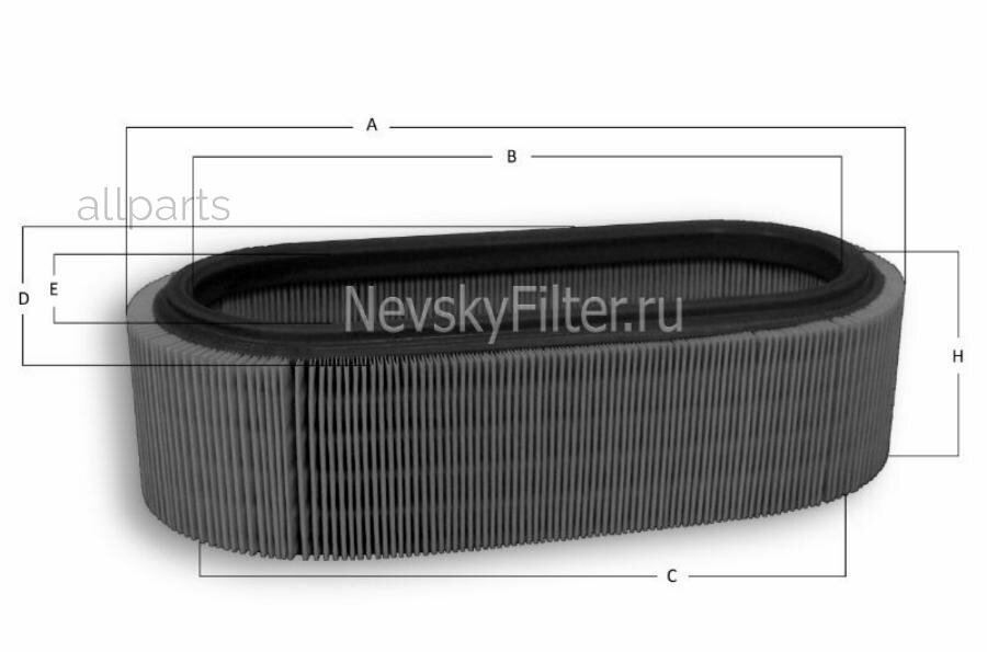 NEVSKY-FILTER NF5492M фильтр воздушный!\CHEVROLET Cruze Orlando OPEL Astra J VAUXHALL