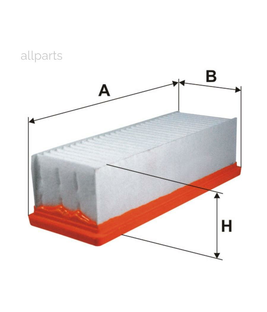 FILTRON AP 134/9 Фильтр воздушный RENAULT DUSTER 1.5D 10-