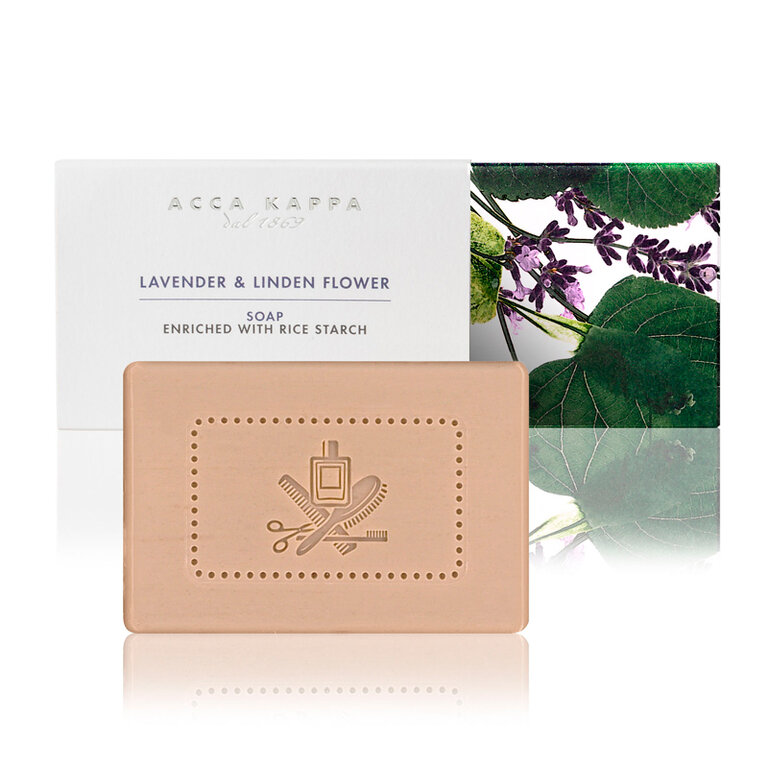 ACCA KAPPA LAVENDER & LINDEN FLOWER Soap Мыло туалетное твердое LAVENDER & LINDEN FLOWER 150 гр