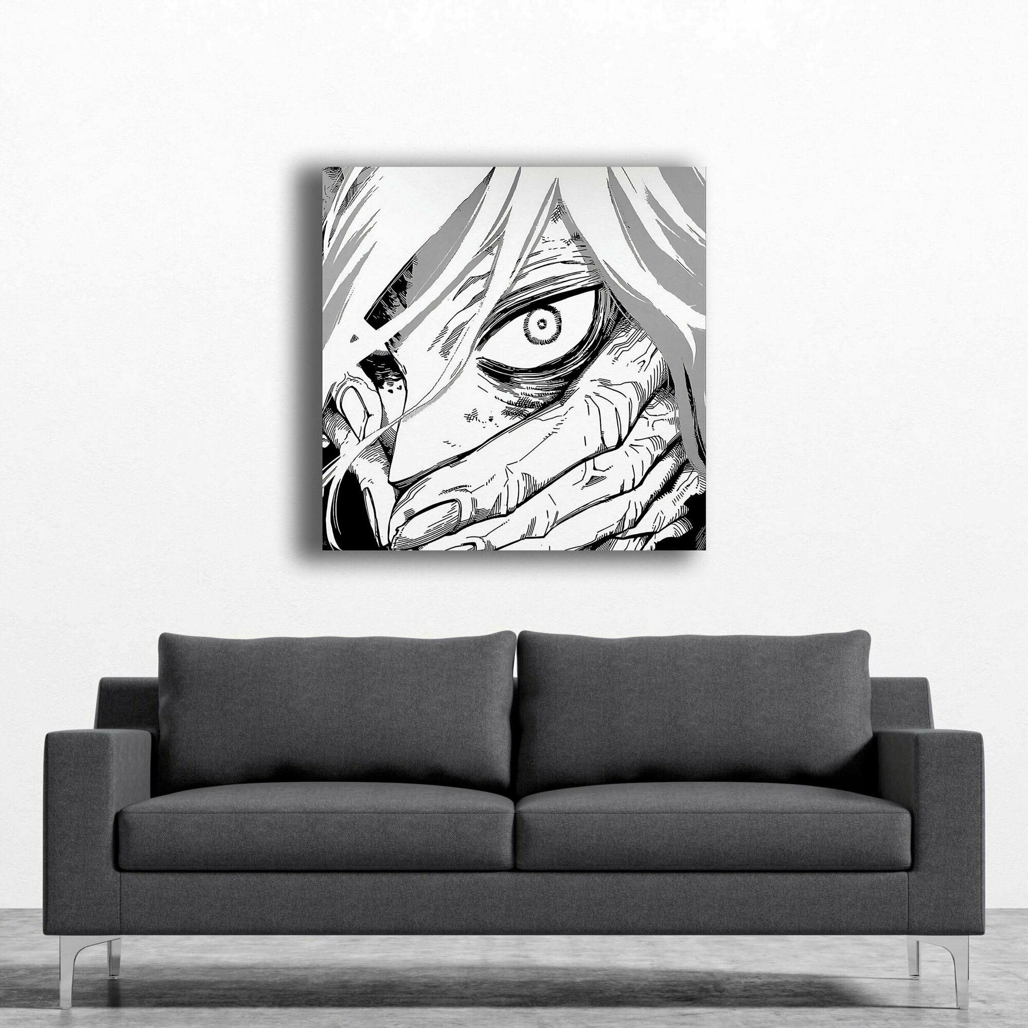 Интерьерная картина на холсте / dead inside / zxc 70*70