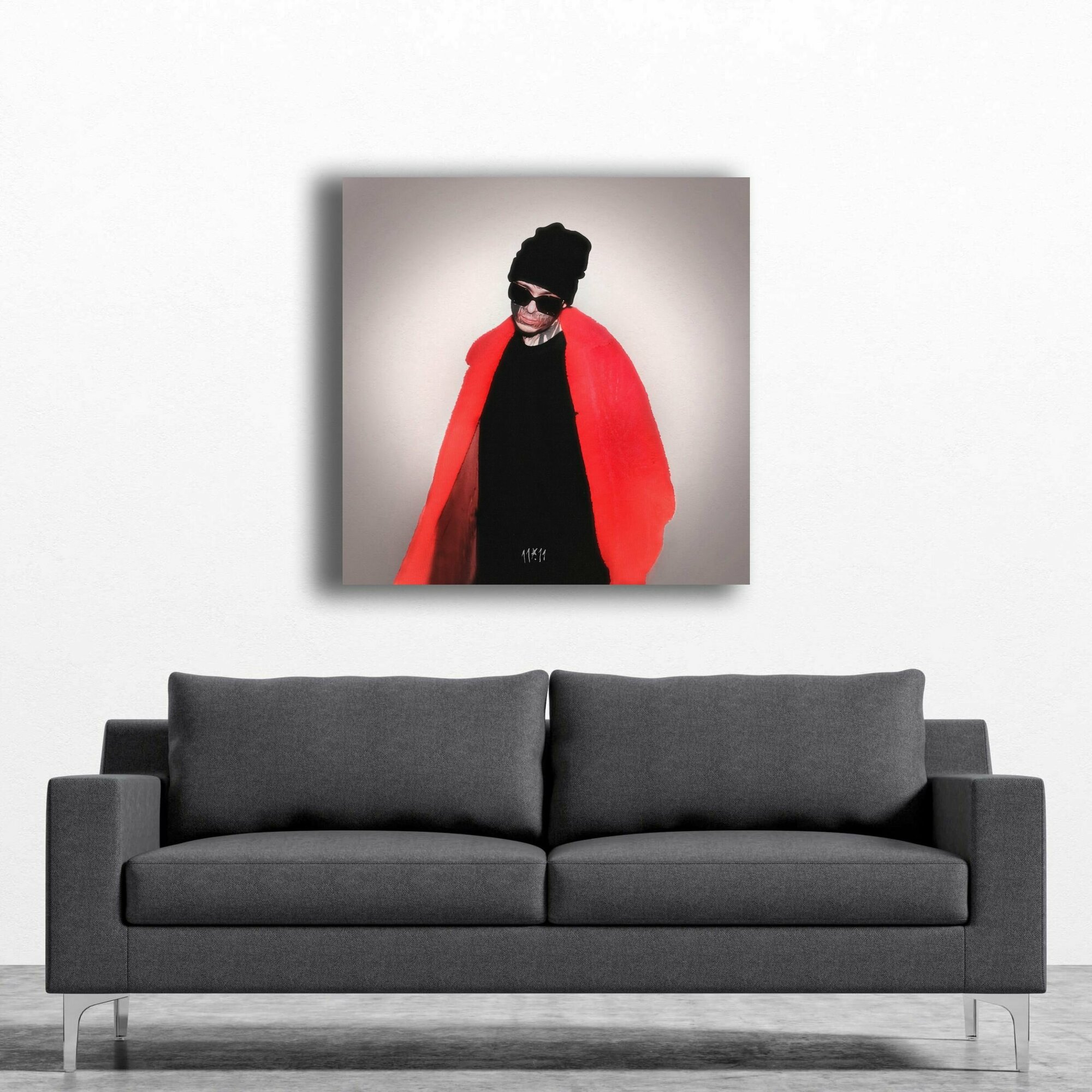 Интерьерная картина на холсте / Кишлак / 60*60