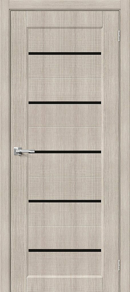 Дверь Мода-22 Black Line / Цвет Cappuccino Melinga / Двери Браво