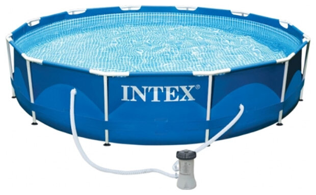 Бассейн Intex Metal Frame 305х76 4485л, 28202