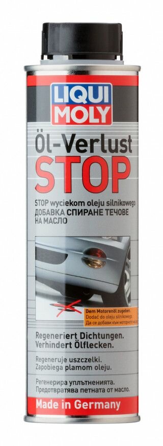 Средство для остановки течи моторного масла Liqui Moly "Oil-Verlust-Stop", 300 мл, арт. 2671/1995