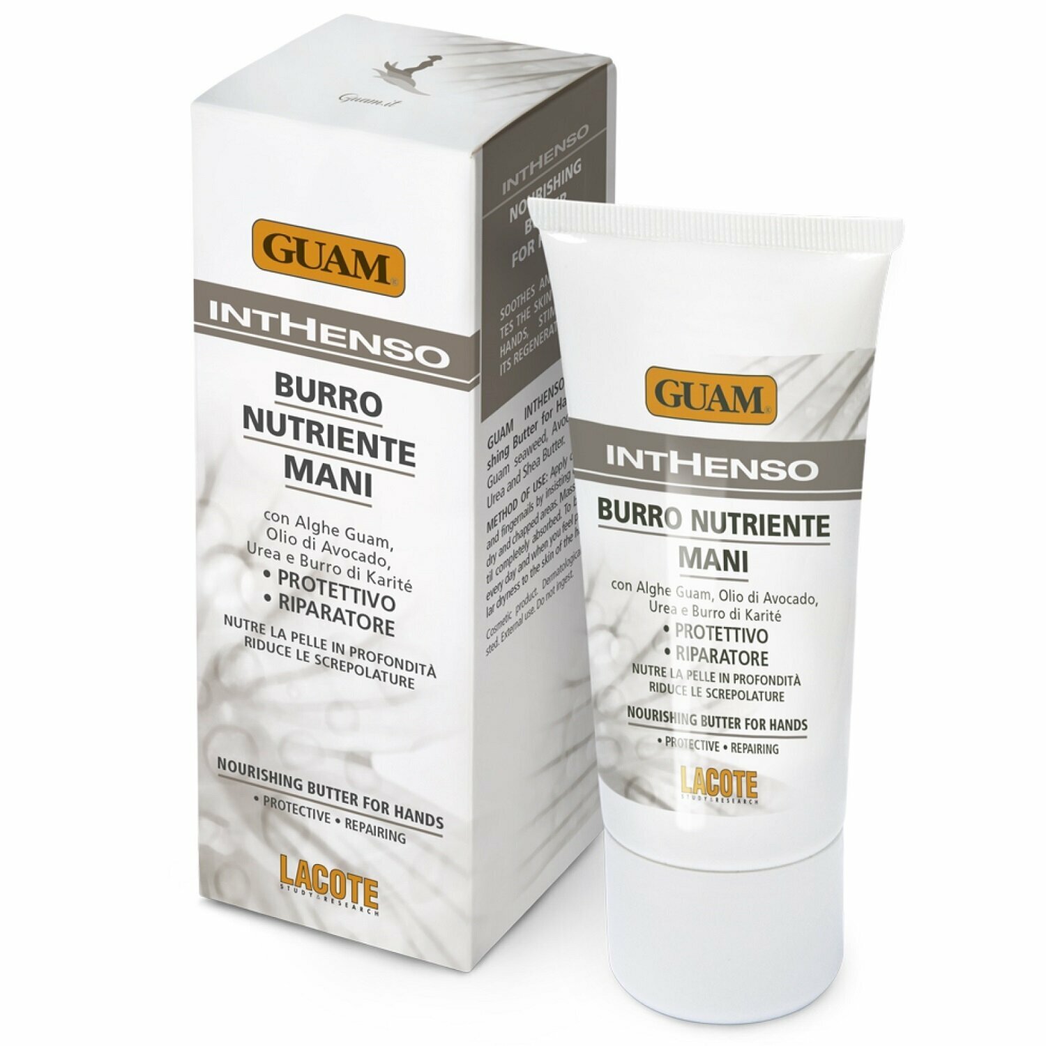 Guam Inthenso 4731 Крем для рук с маслом Карите питательный 50мл