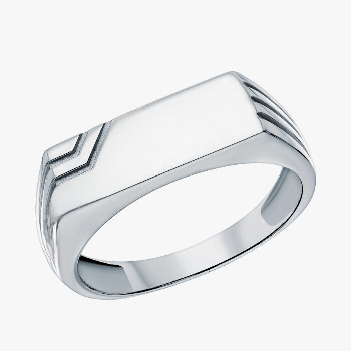 Печатка, серебро, 925 проба