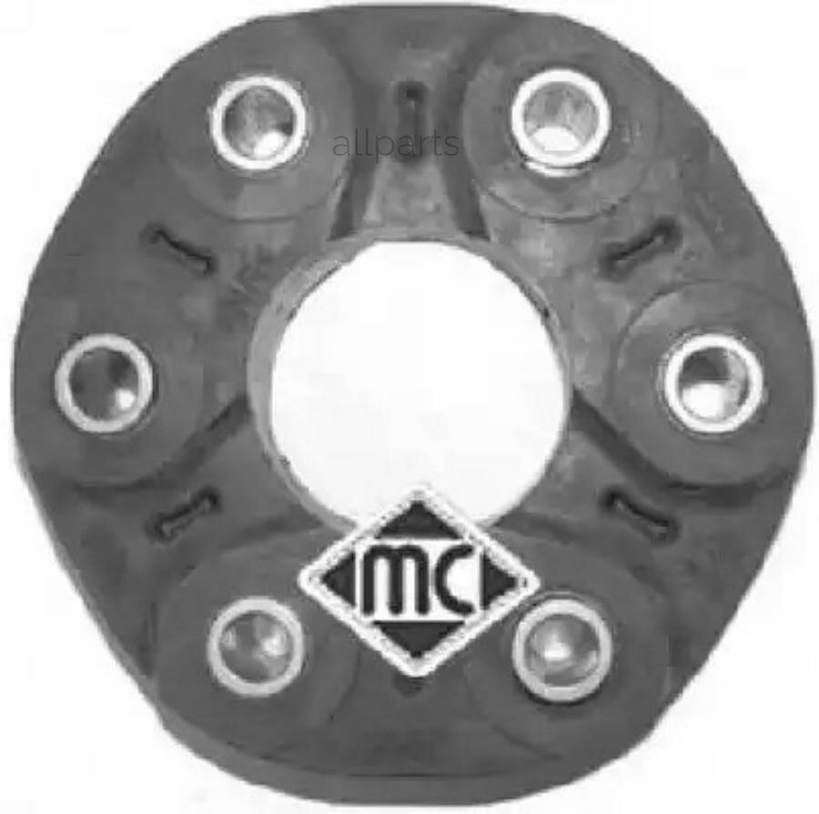 METALCAUCHO 04883 Муфта кардана frd transit