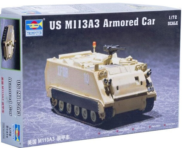 Сборная модель БТР M113A3 (1/72) Trumpeter 07240