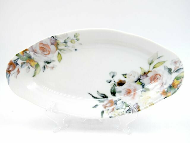 Блюдо селедочница фарфоровое 250 мм Добруш "Верона"ф. Идиллия