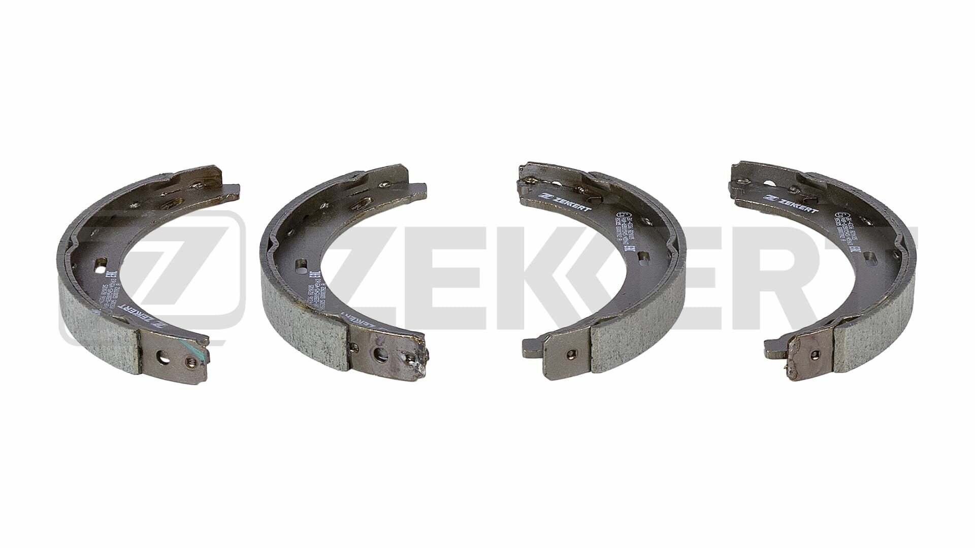 Колодки тормозные стояночного тормоза, ручника задние для Mercedes-Benz A-Class W168-W169 (с 1997 г), B-Class W245 (с 2004 г), C-Class W202 (с 1993 г) барабанные арт bk-4336