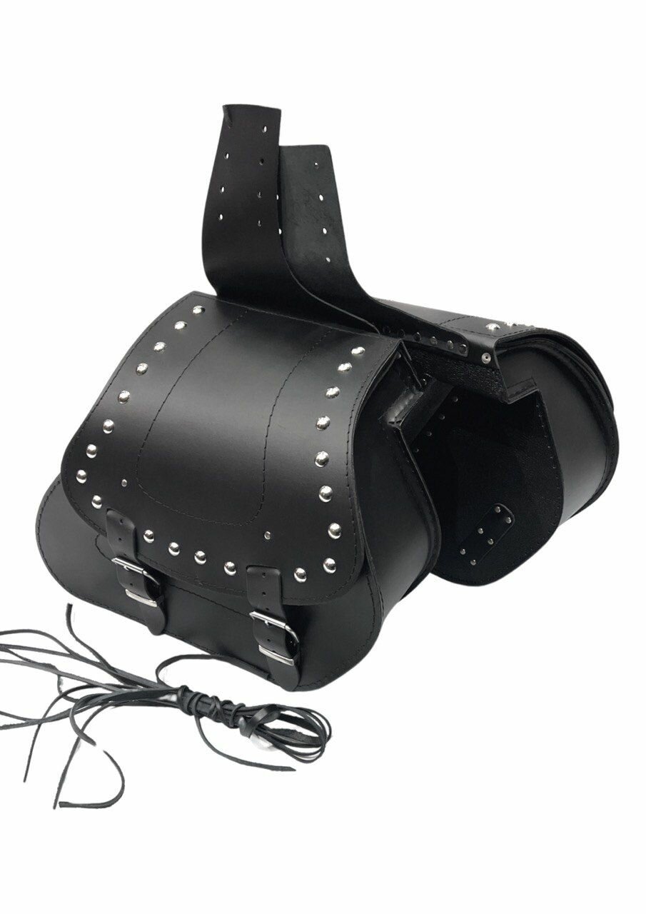 Боковые кожаные кофры M19691B для Harley-Davidson Sportster, Dyna