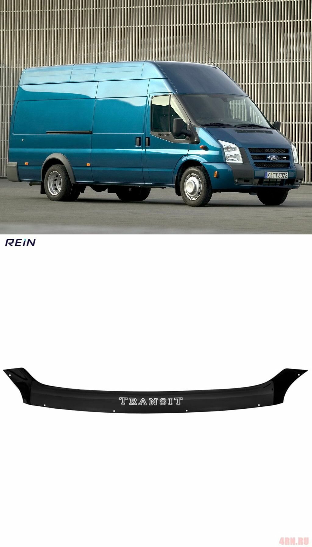 Дефлектор капота FORD Transit 2007- (Евро)