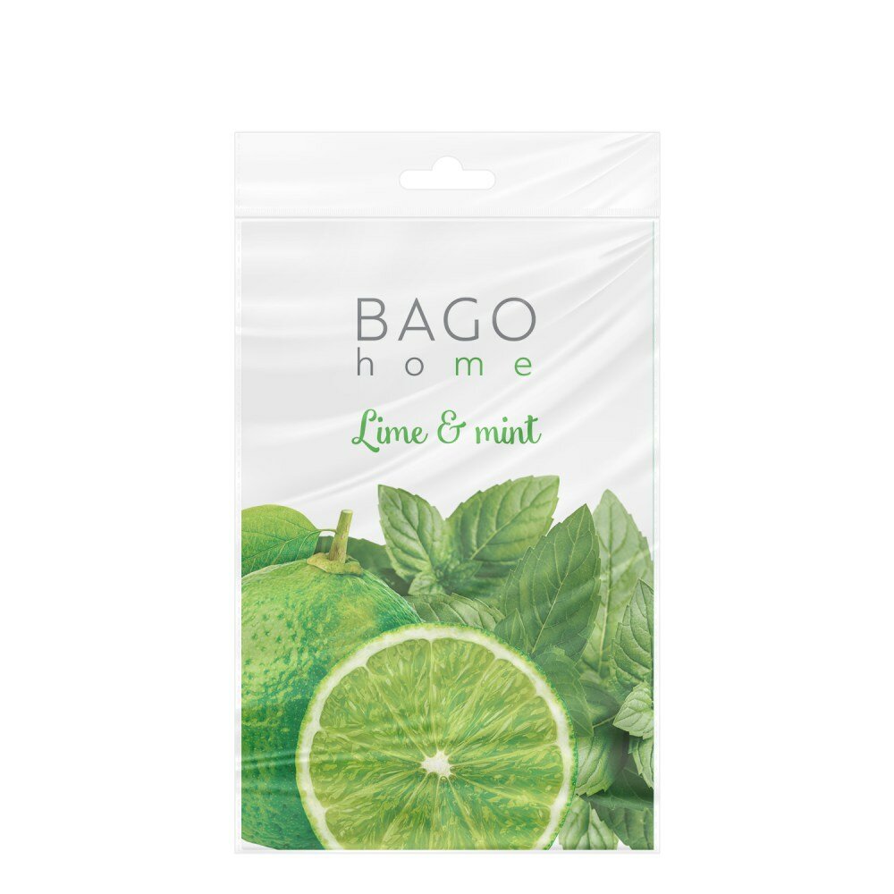 Мята и лайм BAGO home ароматическое саше 15 г