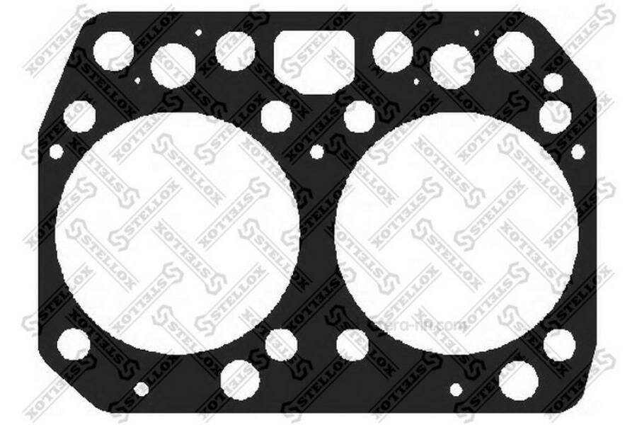 STELLOX 8110601SX прокладка ГБЦ ! обрезин на 2 cyl 108 2x/3x \MAN 8.136 D0824. D0826/36 G90/M90/L2000