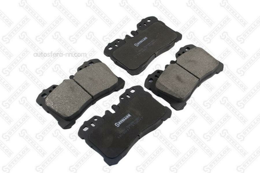 STELLOX 000562BSX колодки дисковые передние! с антискр. пл.\ Lexus LS460/LS600 4.6/5.0 06-09