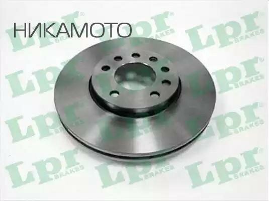 LPR O1009V Диск тормозной OPEL VECTRA C 02-08/SAAB 9-3 02-15 передний вент. D 285мм.