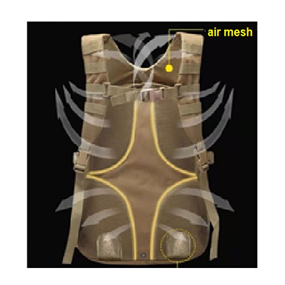 Рюкзак Commander 18 л, sandstone (тактический, легкий, со стропой MOLLE) — фото 1