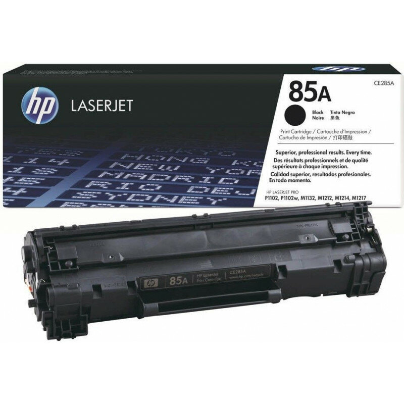 Kартридж HP 85A для LaserJet P1102, P1102w, M1212nf, M1132 черный (1 600 стр.)