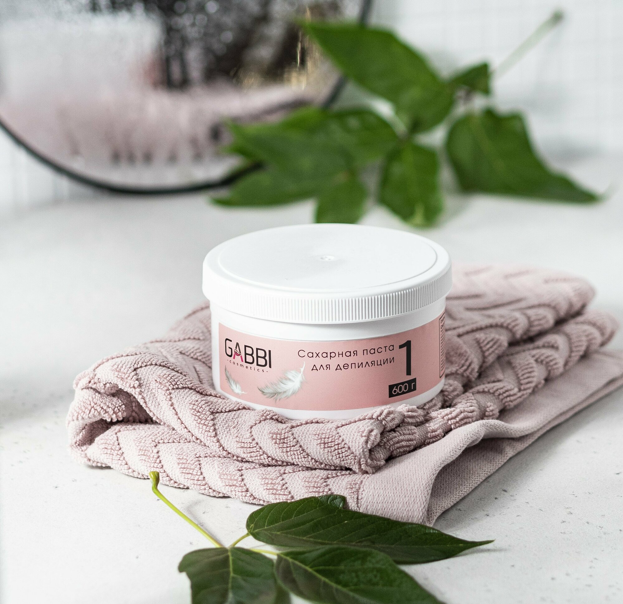 Сахарная паста для депиляции GABBI ультрамягкая 600г