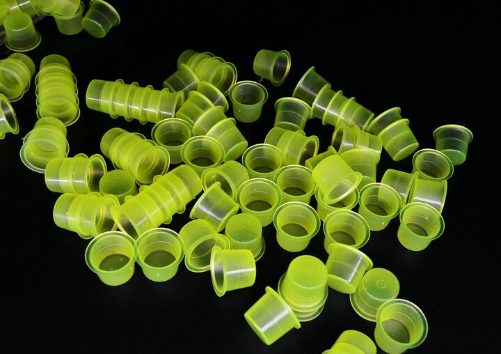 Колпачки под краску желтые GOLD 12мм - 500 шт