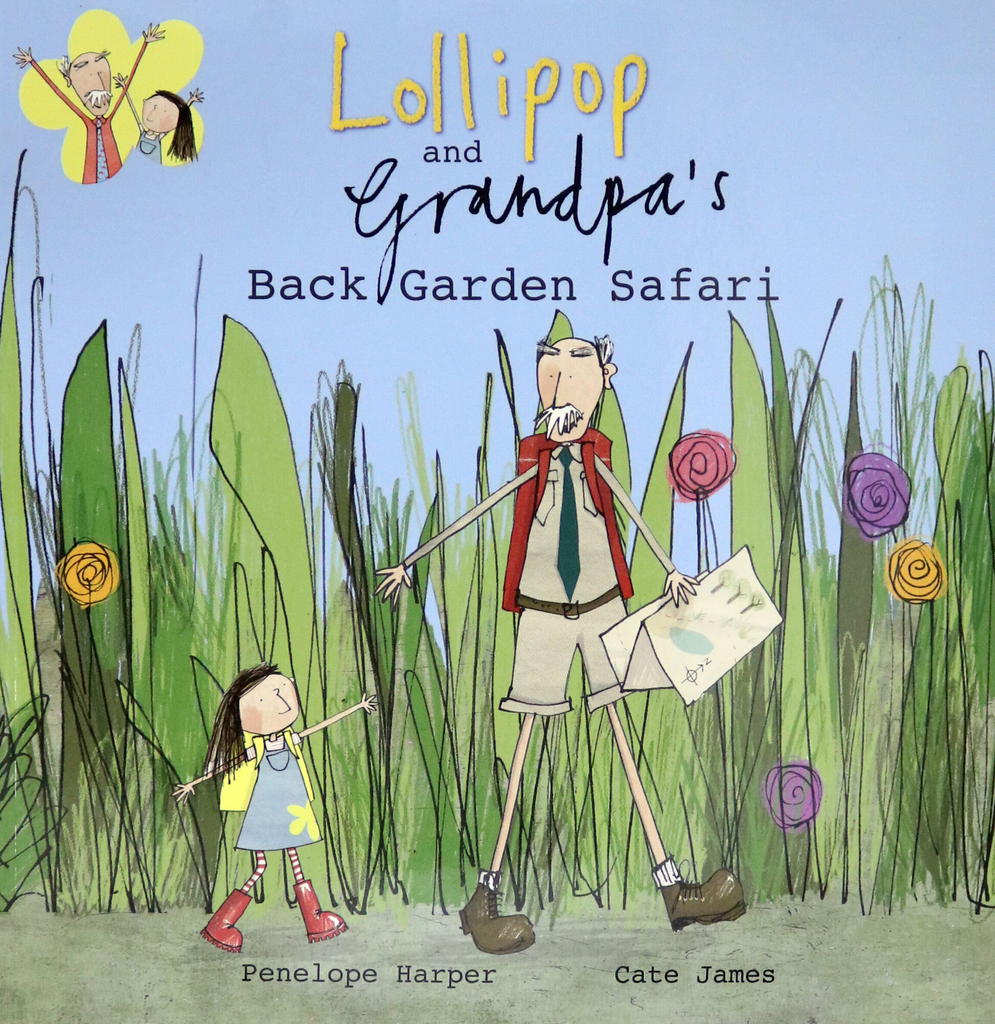 Lollipop and Grandpas Back Garden Safari / Книга на Английском