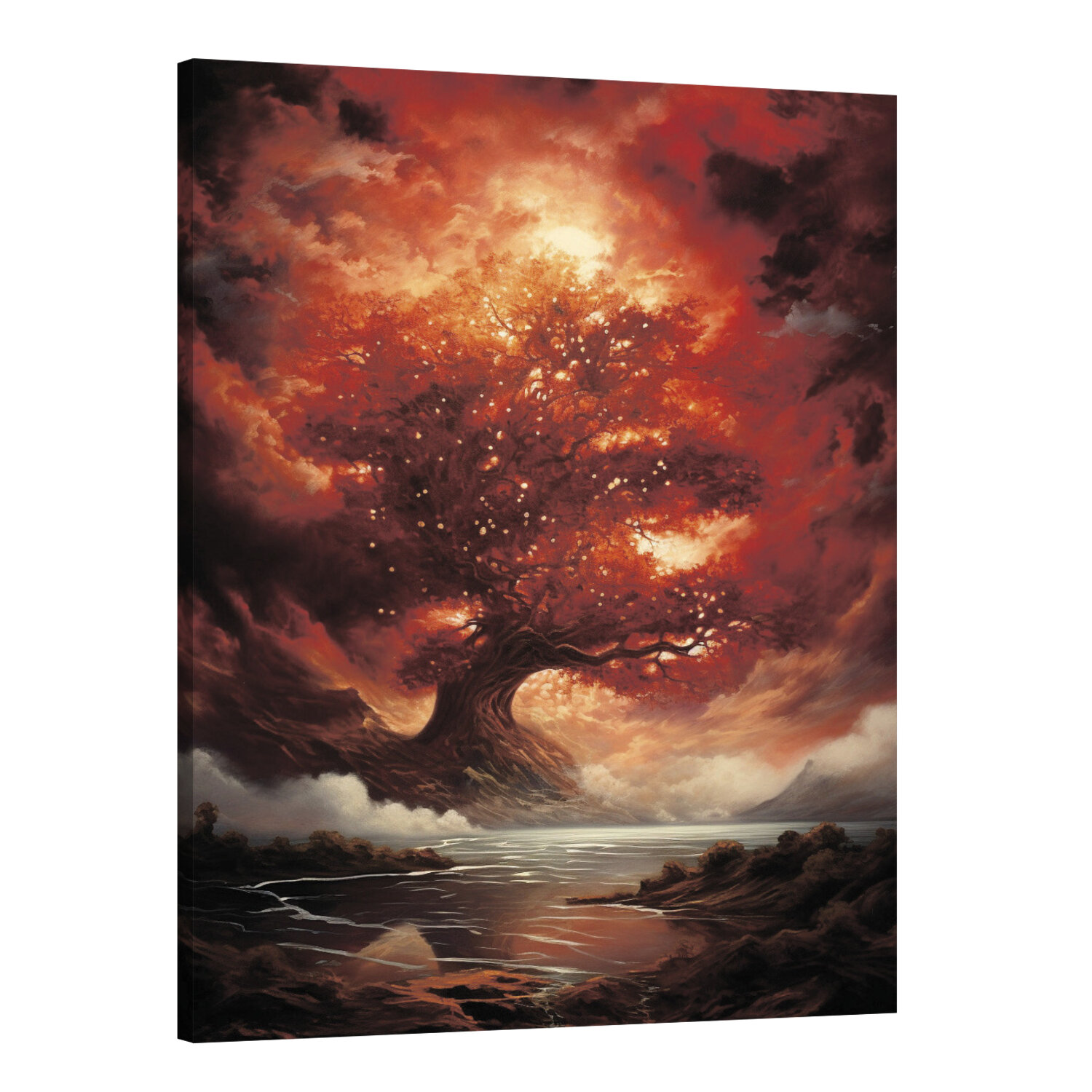 Интерьерная картина 50х70 "Древо вечности"