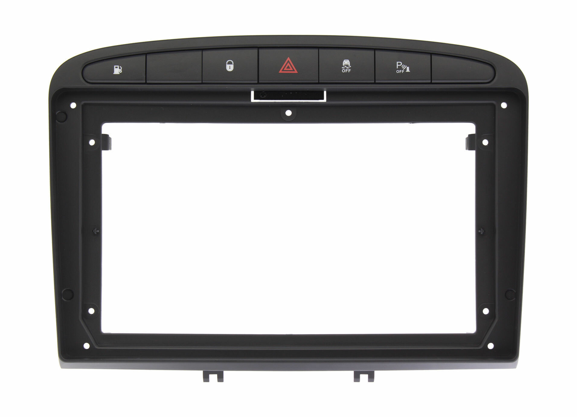 Рамка переходная Peugeot 408 2012 - 2017, 308 2007 - 2013 для 9" магнитолы / Wide Media