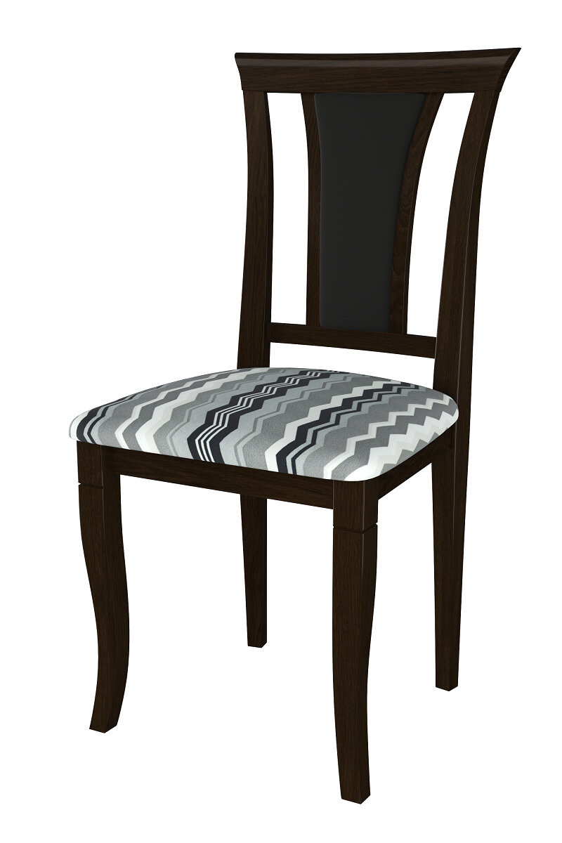 Стул деревянный мелисса массив бука, венге ALP00009781