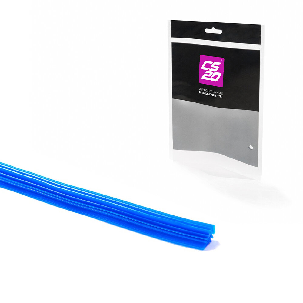 Лента щетки стеклоочистителя (дворника) для LADA Vesta, Ford Focus, Honda Accord, Kia Rio, Chevrolet Lacetti комплект 65+65 см силикон серии PROFI арт 14537