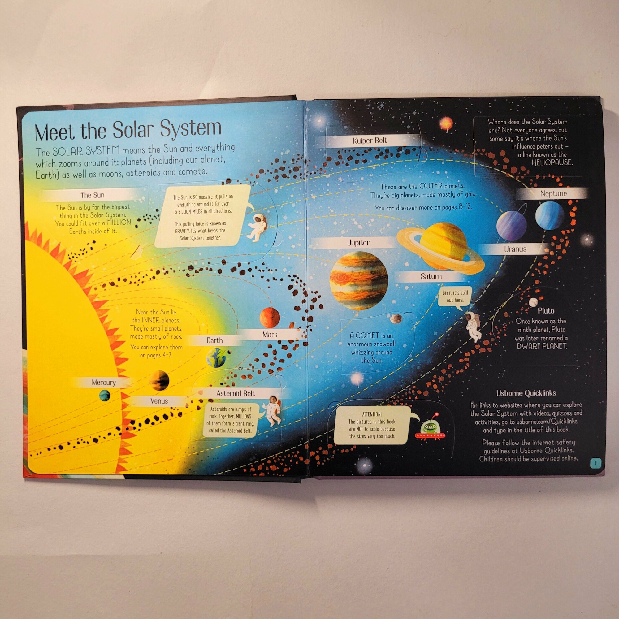 An Usborne Flap Book. See inside The Solar System. — фото 1