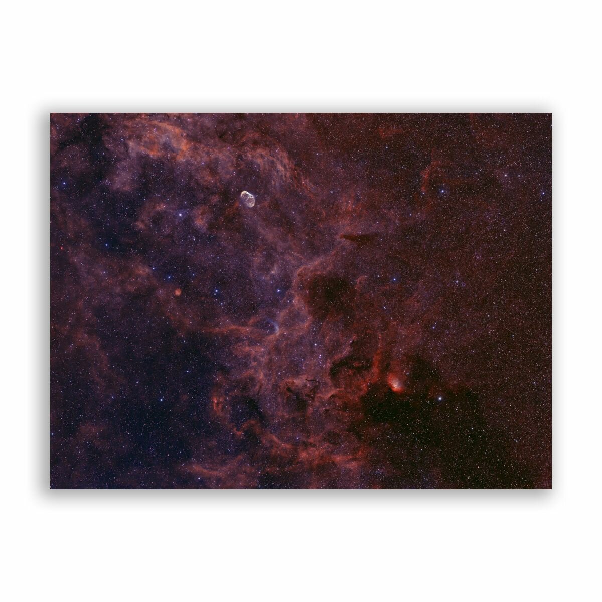 Постер, плакат на бумаге / Nebula / Туманность / Размер 30 x 40 см