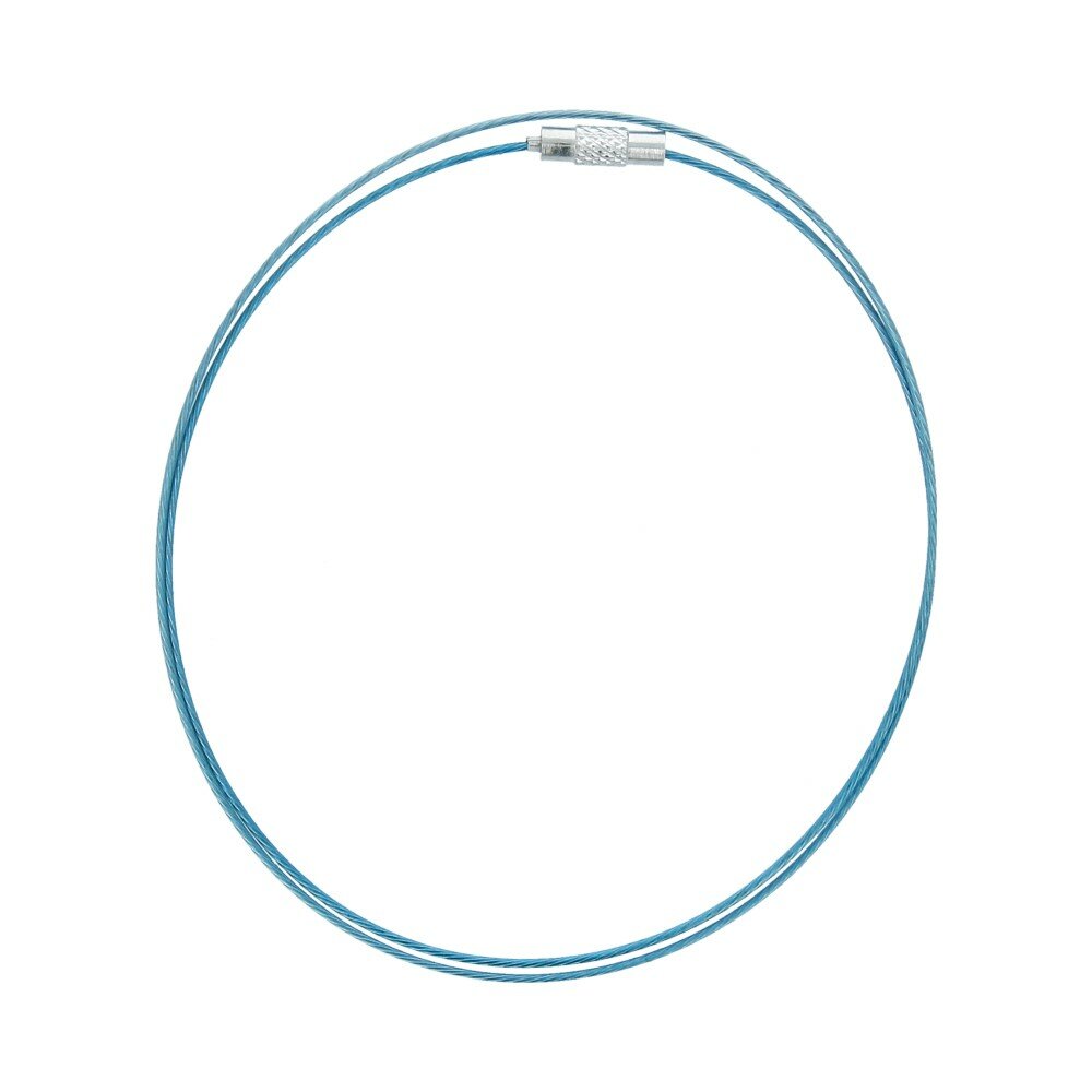 "Zlatka" Основание для колье KS-050 50 см №19 бирюза