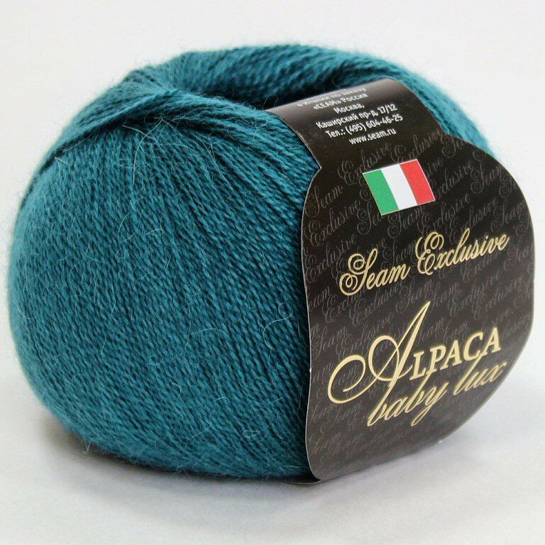 Пряжа Seam ALPACA BABY LUX 21 м. волна (2 мотка)