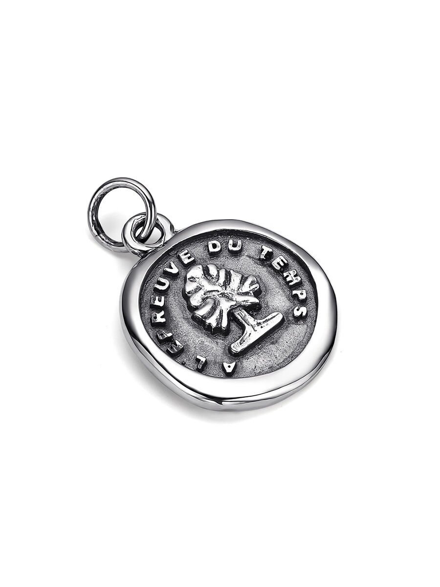 Подвеска, серебро, 925 проба, чернение