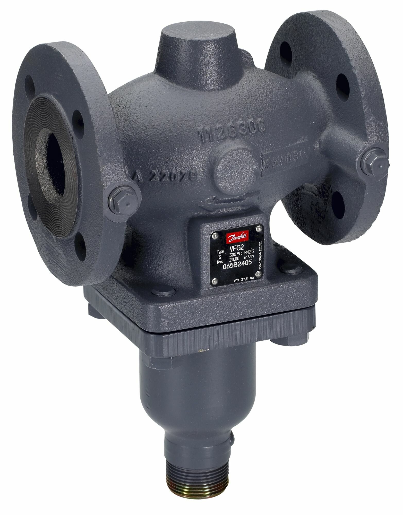 Danfoss 065B2389 - Регулирующий клапан VFG 2 Ду20 Kvs 6.3