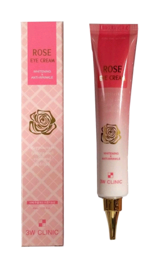 3w Clinic Rose - Eye Cream Крем для кожи вокруг глаз с "экстрактом розы" 40 мл.