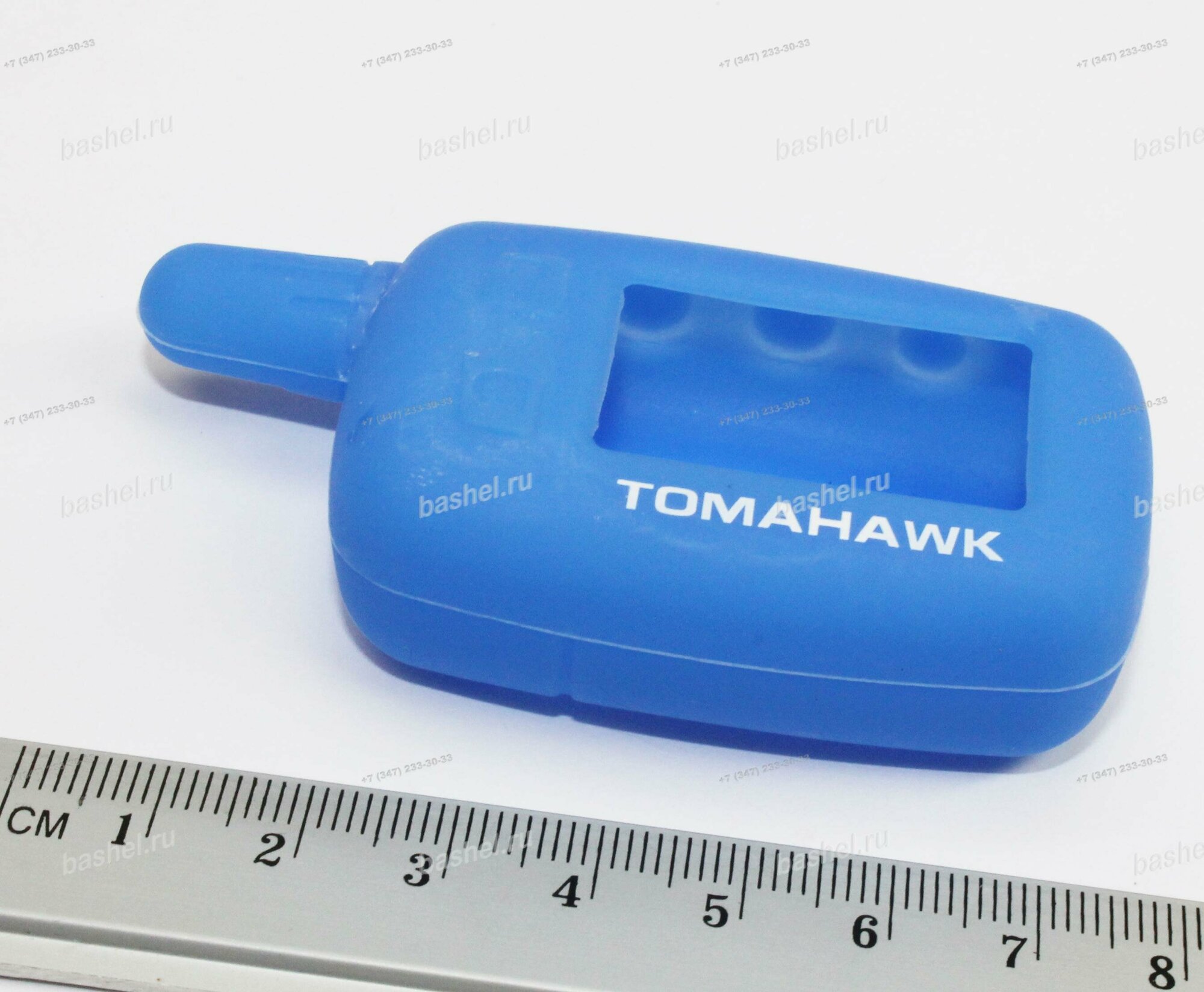 Чехол силиконовый Tomahawk TW-9010/9020/9030 под узкую антенну, синий