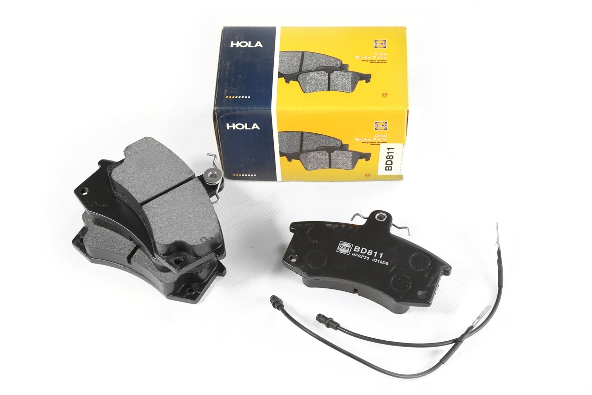 HOLA bd811 тормозные колодки дисковые (передние) Lada (Лада) 2110-2115 kalina (1117-1119) priora (2170-2172) gra