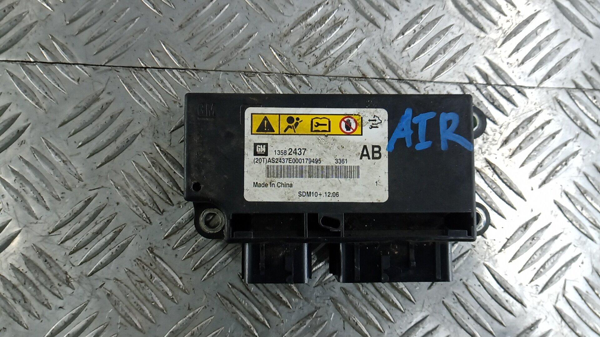 Блок управления airbag CHEVROLET CRUZE J300, Номер 13582437